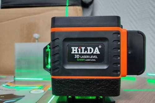 Новый (Лазерный уровень) Hilda 3D Оранжевый