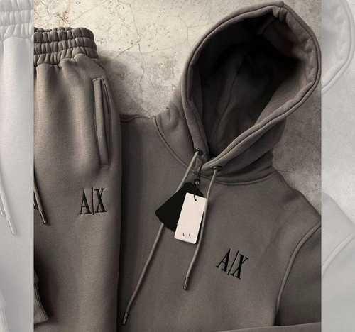 Спортивный костюм Armani Exchange серый