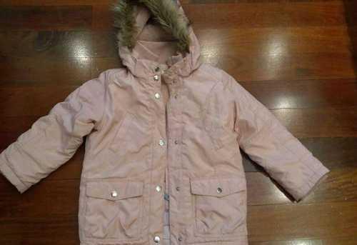 Куртка зимняя H&M, р.116-122