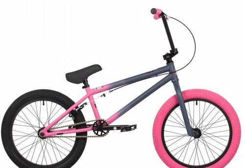 Велосипед novatrack 20" BMX jupiter тёмно серо-роз