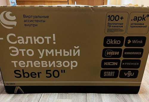 Телевизор Sber SDX-50UQ5230T, 50"