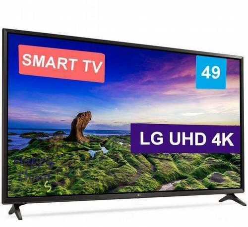 Телевизор LG 49 дюймов 4k Smart tv 125см