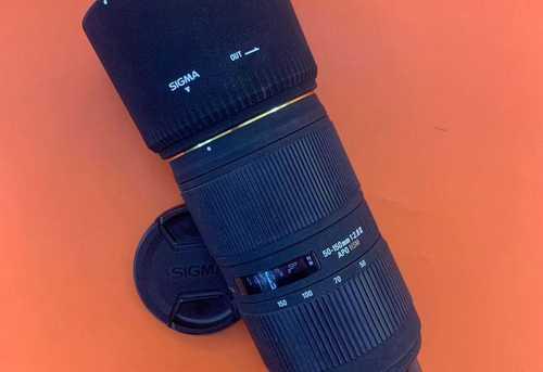 Sigma AF 50-150mm F2.8 II APO EX DC HSM Nikon бу