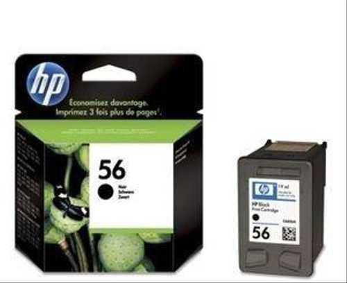 Картридж HP 56 черный C6656AE