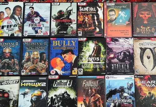 Игры dvd box пк ps2