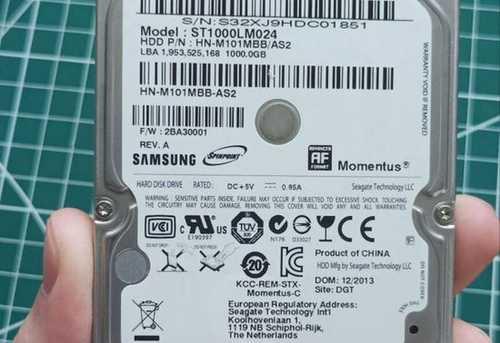 Жесткий диск 1 тб Samsung SATA II