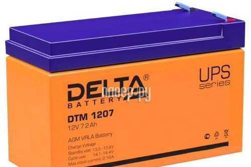 Аккумулятор Delta DTM 1207 12V 7Ah