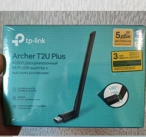 Wi-Fi адаптер TP-link Archer T2U Plus