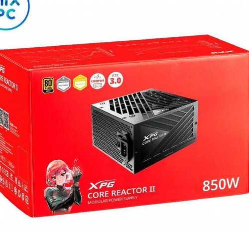 Блок питания 850W adata XPG core reactor II corereactorii850G-bkceu 80  Gold