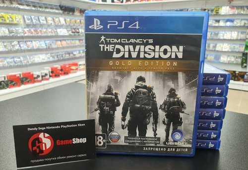 Диск Tom Clancy's The Division для PS4 б/у