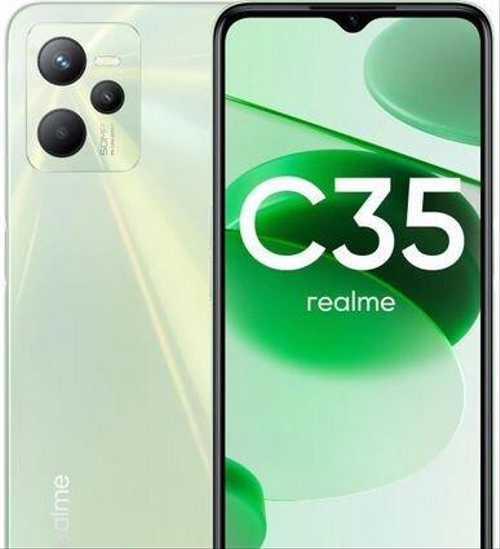 Телефон Realme C35 4/64Gb (Зеленый)