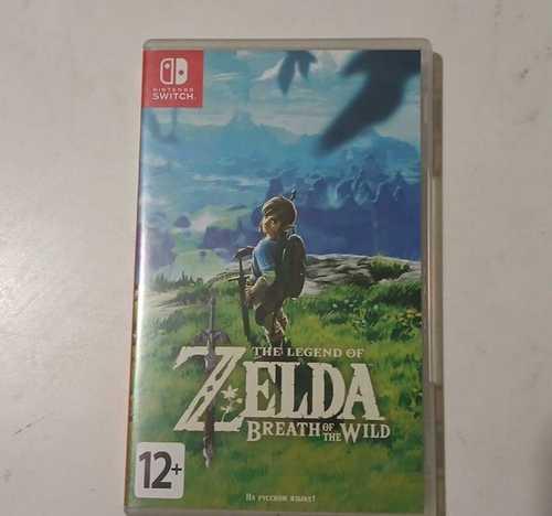 Игра The Legend of Zelda Breath of the Wild switch