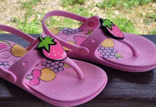 Шлепанцы crocs детские