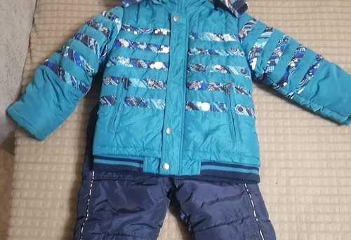 Куртка детская зимняя для мальчика 98