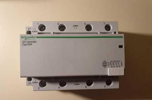 Модульный контактор Schneider Electric GC10040M5