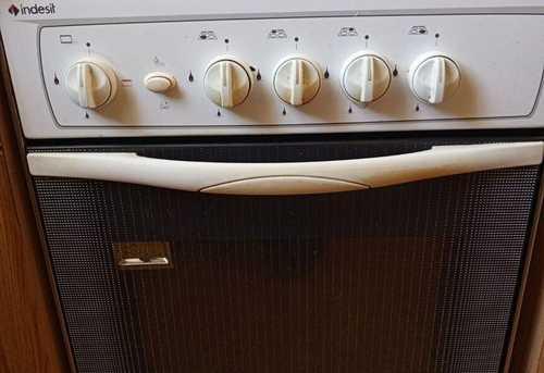 Газовая плита бу indesit kf3401