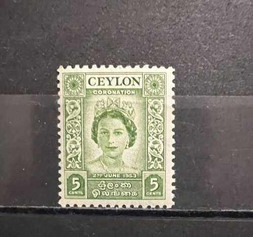 1953 г. Цейлон