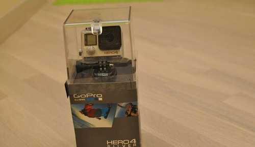 GoPro Hero 4 Silver edition + Tripod и аксессуары