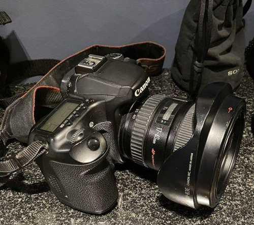 Canon EF 17-40mm f/4L USM с 2 фильтрами