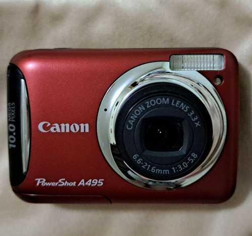 Canon powershot a495