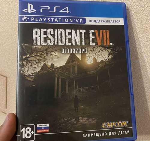 Resident Evill 7 Biohazard VR для Sony PS4