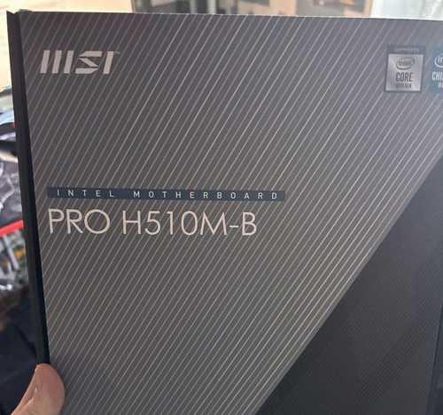 Материнская плата Msi pro h510m b