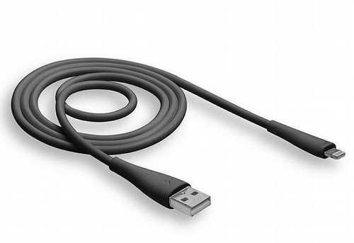 Кабель USB "walker" C305 для Apple (2.1А), черный