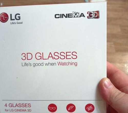Оригинальные 3D очки Lg