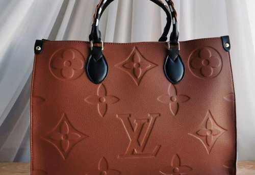 Сумка Louis Vuitton onthego MM 40 на 33 см
