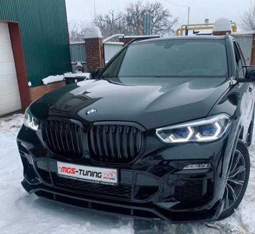 Обвес BMW X5 G05 + Крышки зеркал (Черные) Bmw X5