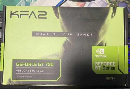 Новая видеокарта KFA2 GeForce GT 730