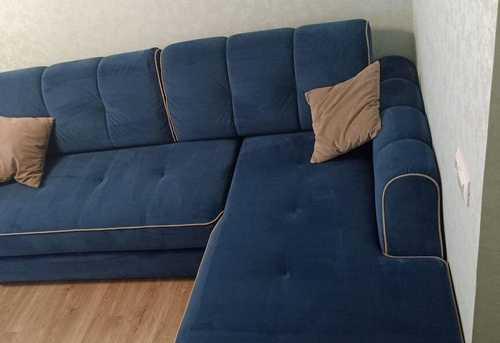 Угловой диван-кровать dreamart Тулуза с правым угл