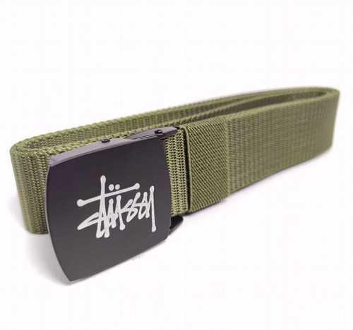 Ремень Stussy зелёный