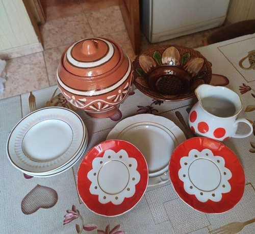 Посуда фарфоровая, керамическая, СССР