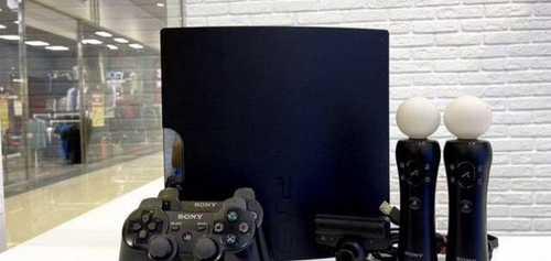 Sony PS3 Slim Playstation 3 Slim + 40 игр GTA5 MK