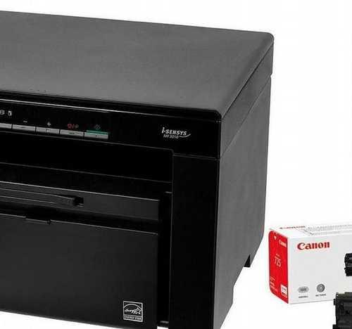 Мфу лазерный Canon i-Sensys MF3010 bundle (5252B00