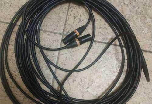 Neutrik xlr готовый кабель с разъемами