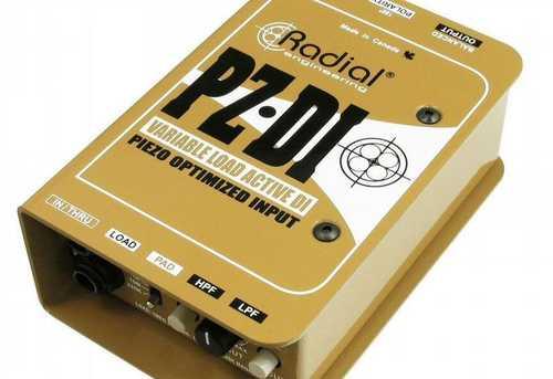 Radial PZ-DI, Активный директ-бокс для акустически