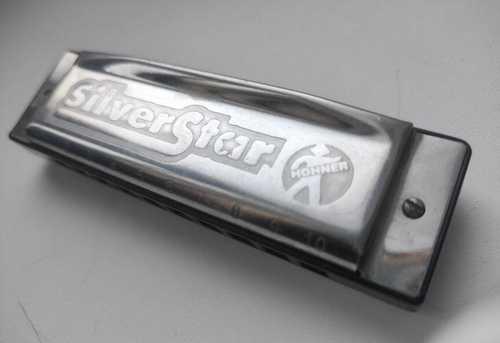 Губная гармошка hohner silver star