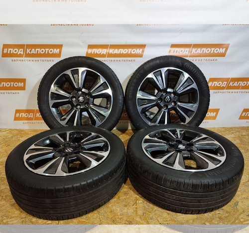 Комплект колес R17x6.5 5x114.3 (Continental ContiecoContact 5 215/55)