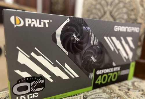 Видеокарта Palit rtx4070ti super gamingpro 16gb