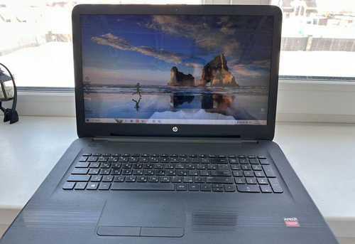 17.3" HP 17-y009ur, 500 ГБ, A8-7410, RAM 6 ГБ, Radeon R7 M440 2 ГБ