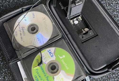 TDK футляр для хранения 24 CD дисков с колонкой
