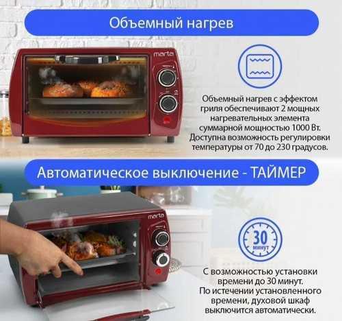 Духовка электрическая мини