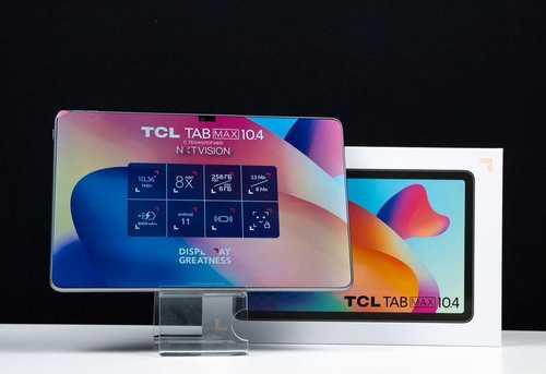 TCL Tab MAX 10.4 Wi-Fi 6/256gb Gray новый