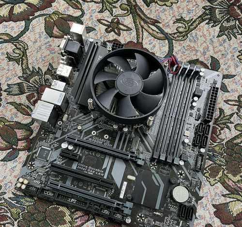 I3-8100+B360M D3H+охлаждение