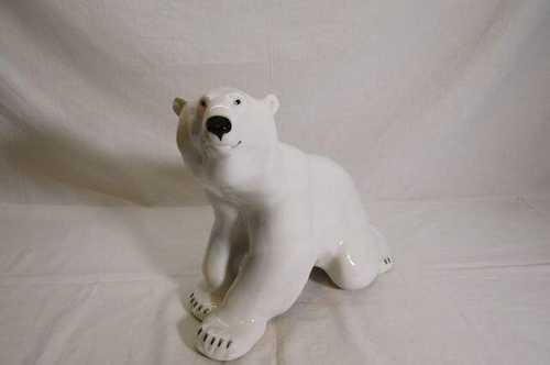 Статуэтка, фигура "Белый медведь" Большой №8414