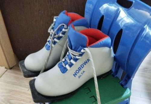 Лыжные ботинки 33 размер