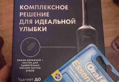 Набор элект.щетка Oral -B + зубная нить