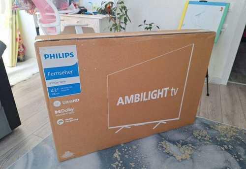 Новый телевизор Philips 43"с Ambilight